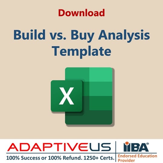 Build vs Buy Analysis | Free Decision Matrix Template
